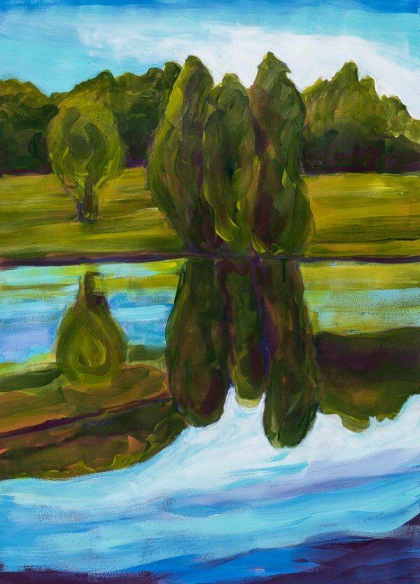 Upon Reflection was a solo exhibition by artist Kathy Fahey at Tacit ...